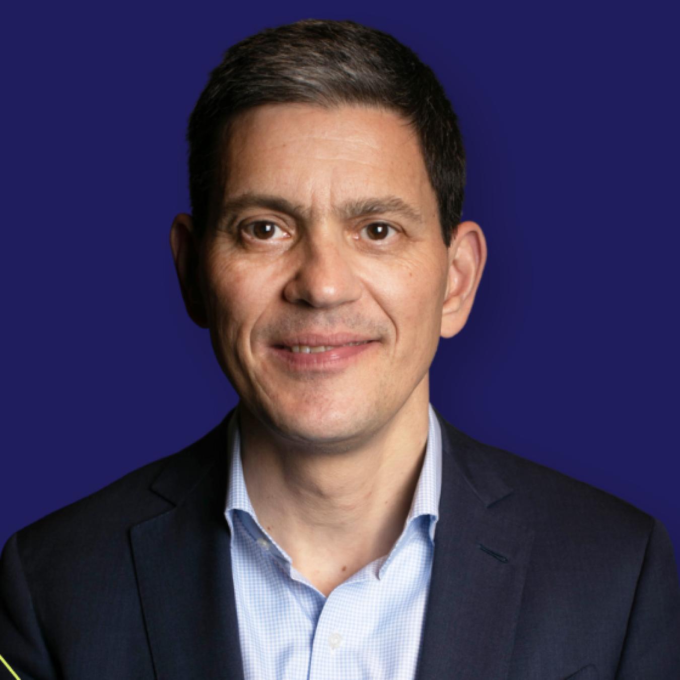David Miliband | Institute of Global Politics | SIPA