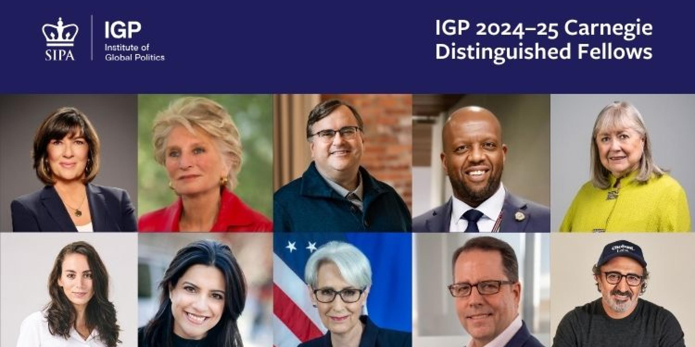 IGP Announces Second Cohort of Carnegie Distinguished Fellows ...