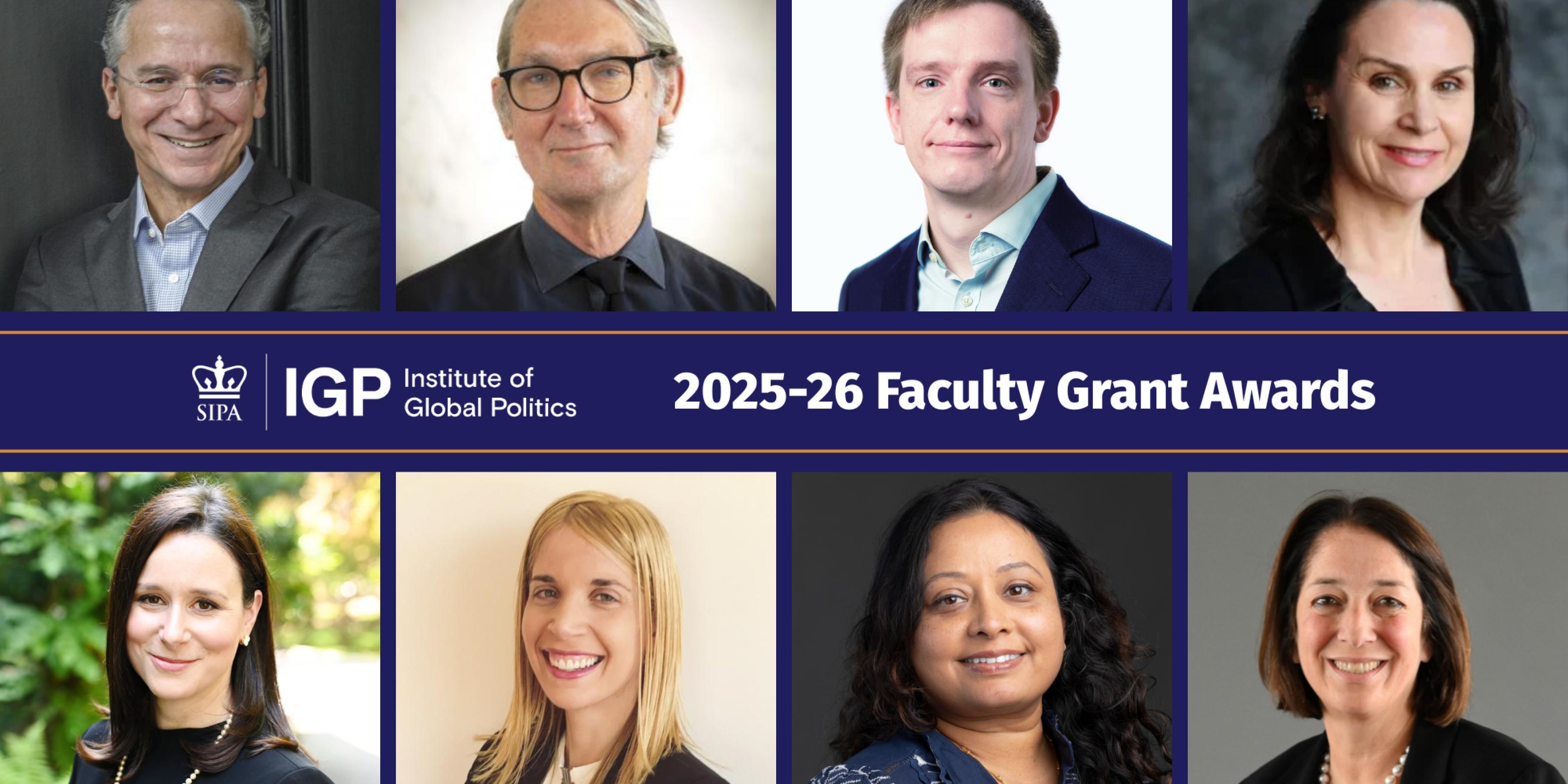 IGP and Dean Keren Yarhi-Milo Announce First-Ever Faculty Grant Awards ...